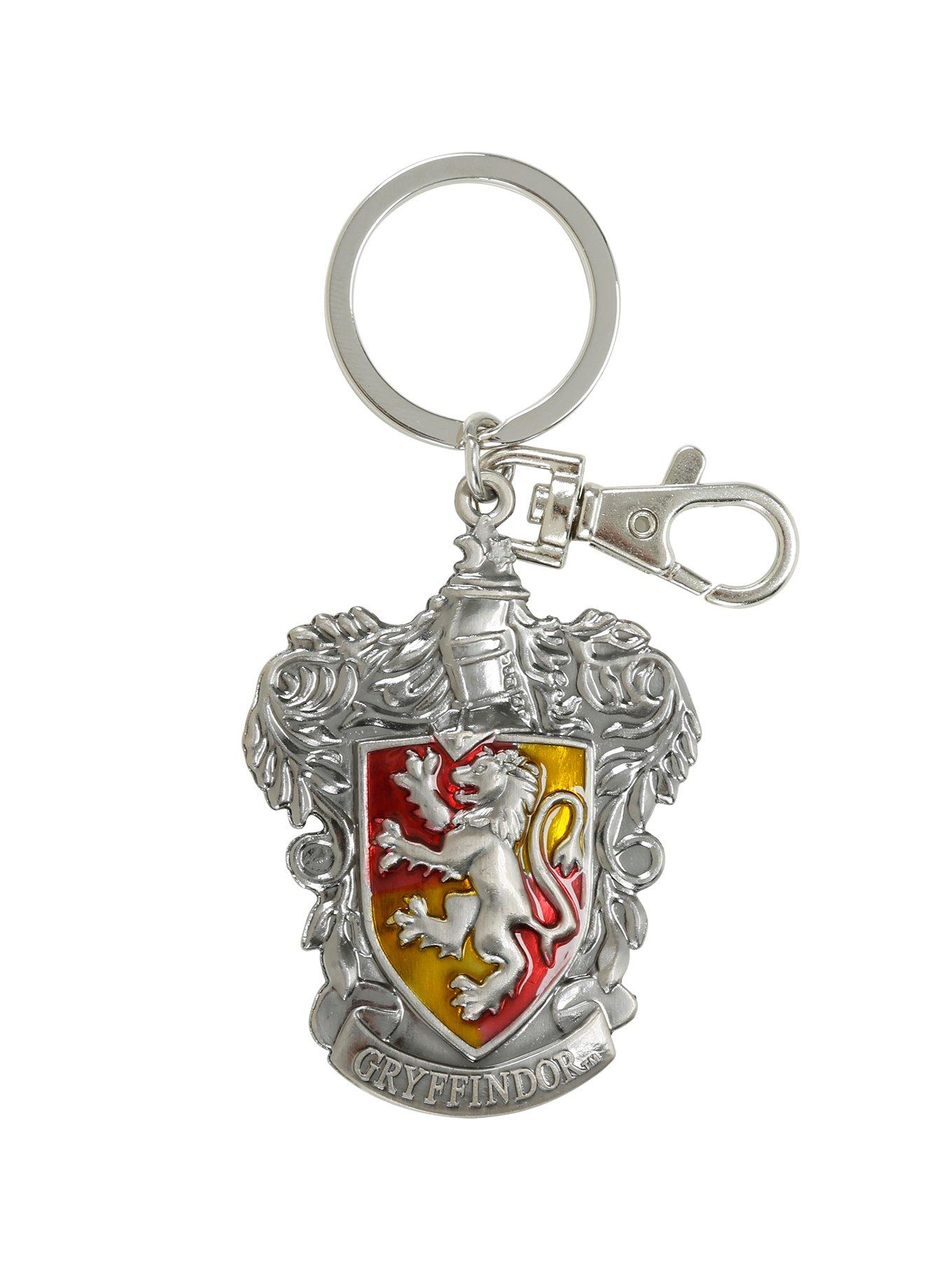 Harry Potter Gryffindor Crest Metal Key Chain | Hot Topic
