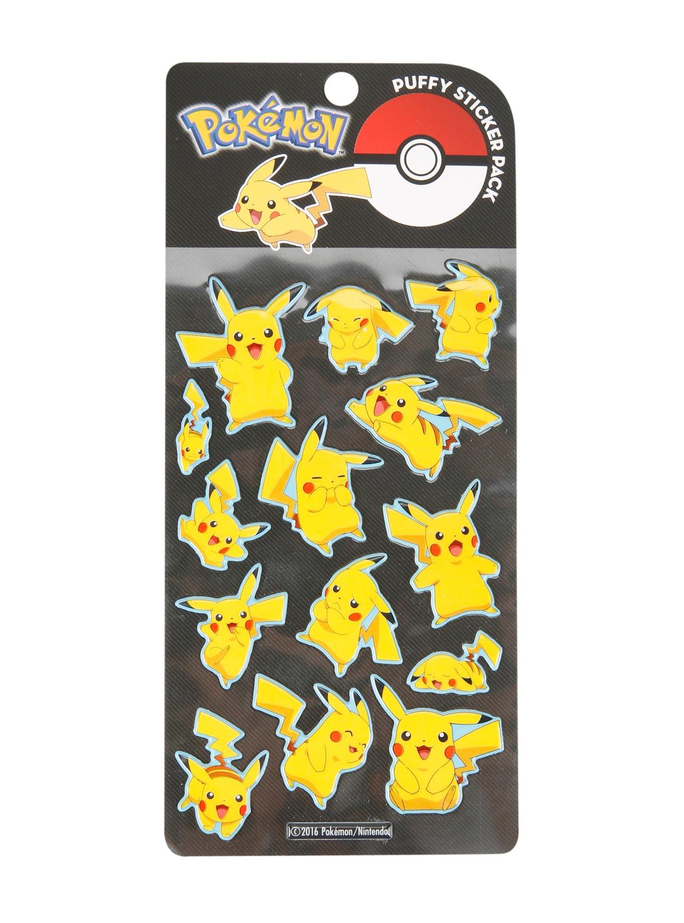 Loungefly Pokemon Pikachu Puffy Sticker Sheet | Hot Topic