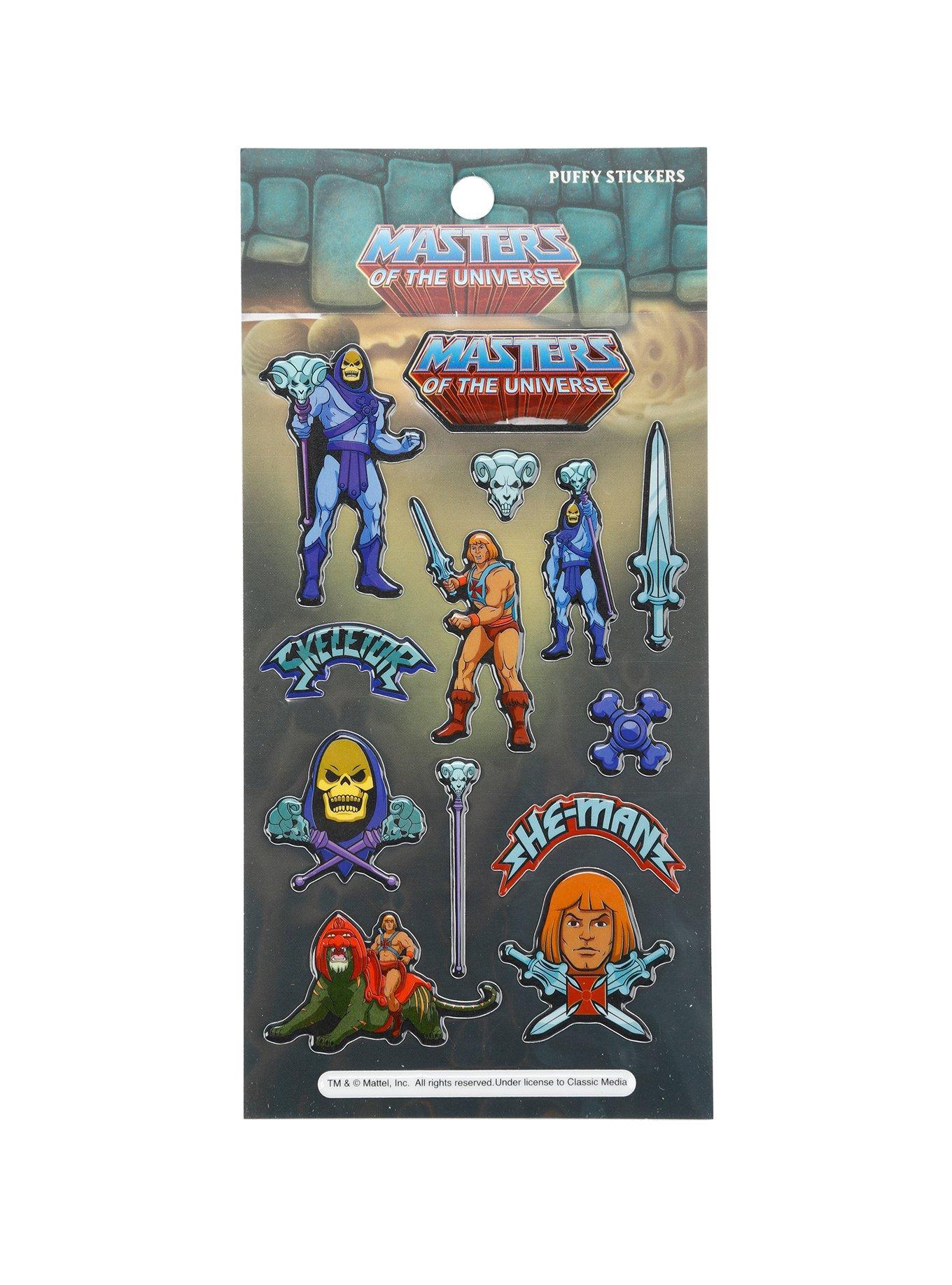 He-Man And The Masters Of The Universe Sticker Pack | Hot Topic