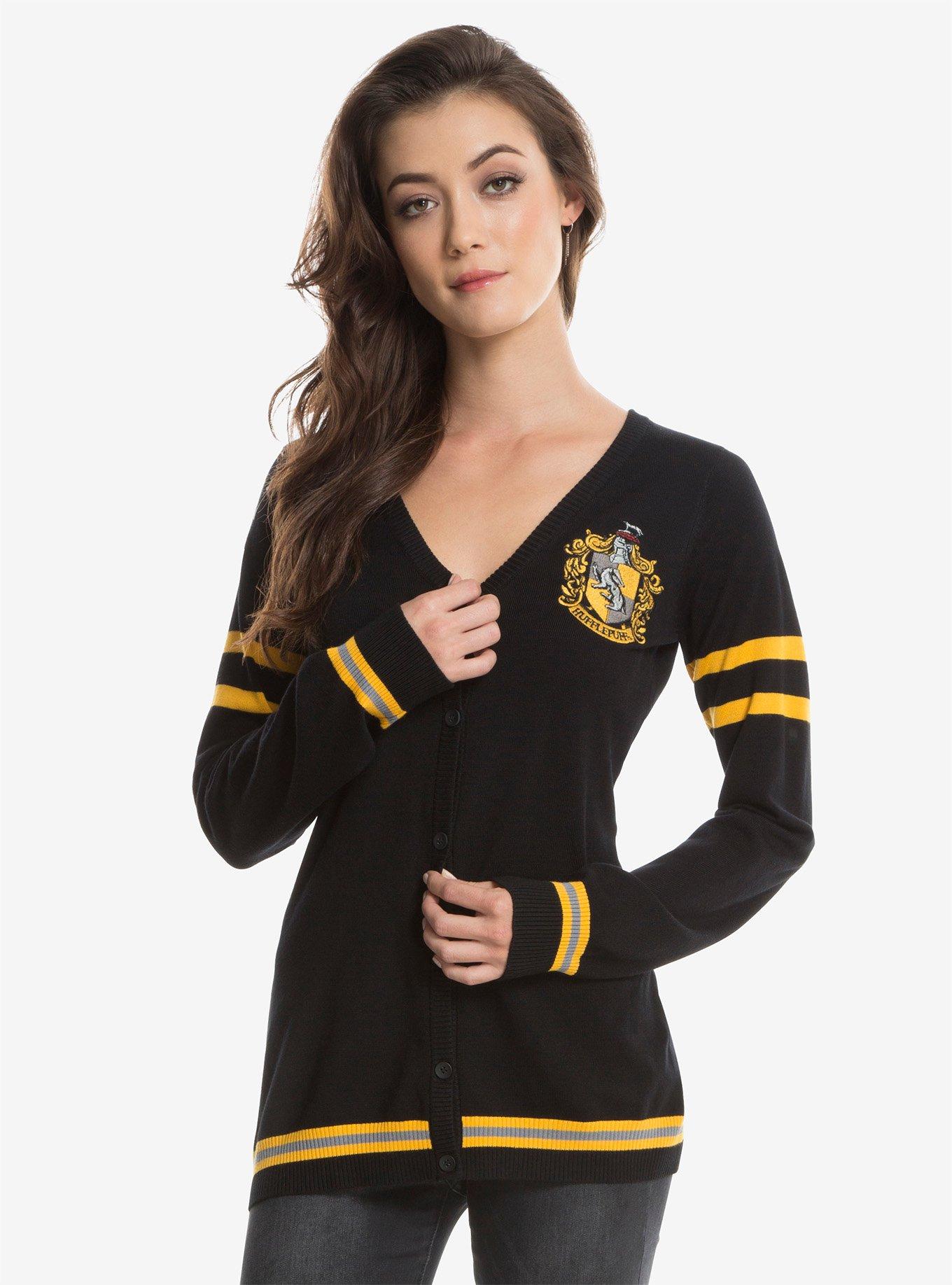 Harry Potter Hufflepuff Womens Cardigan | BoxLunch