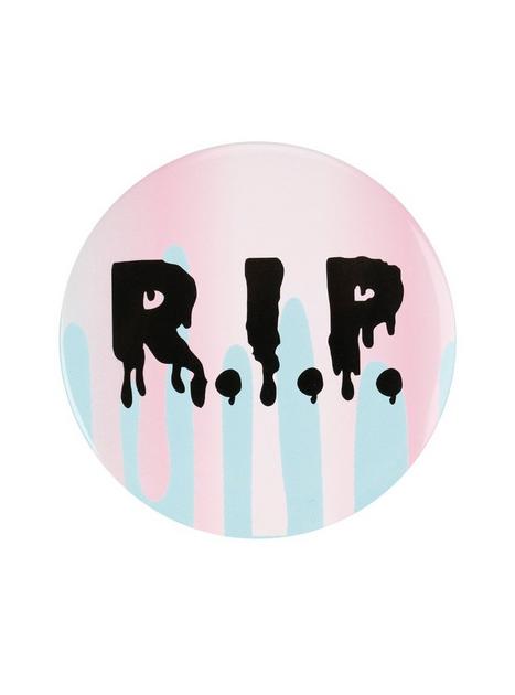 R.I.P. Drip Button Mirror | Hot Topic