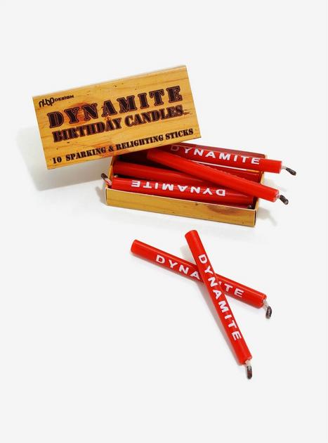 Dynamite Birthday Candles | BoxLunch