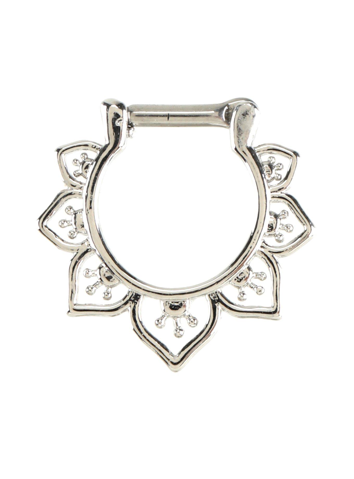 Boho Flower Septum Clicker | Hot Topic