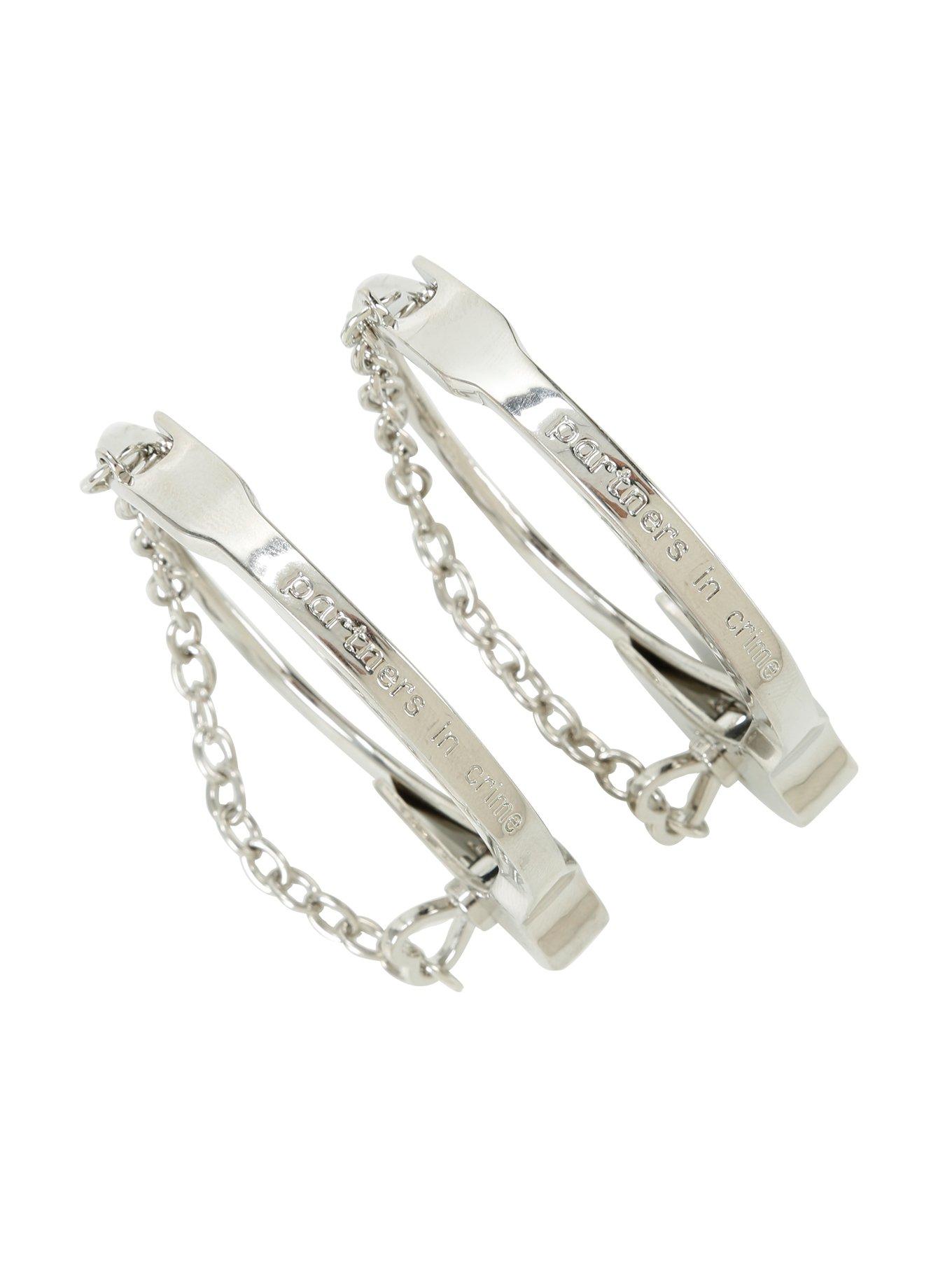 Handcuff Best Friend Bracelet Set | Hot Topic