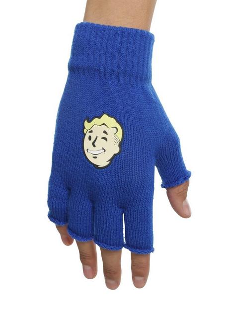 Fallout 4 Vault-Tec Fingerless Gloves | Hot Topic