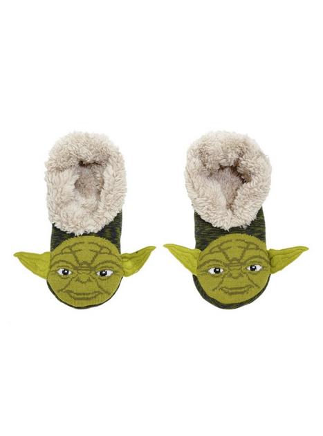 Star Wars Yoda Cozy Slippers | Hot Topic