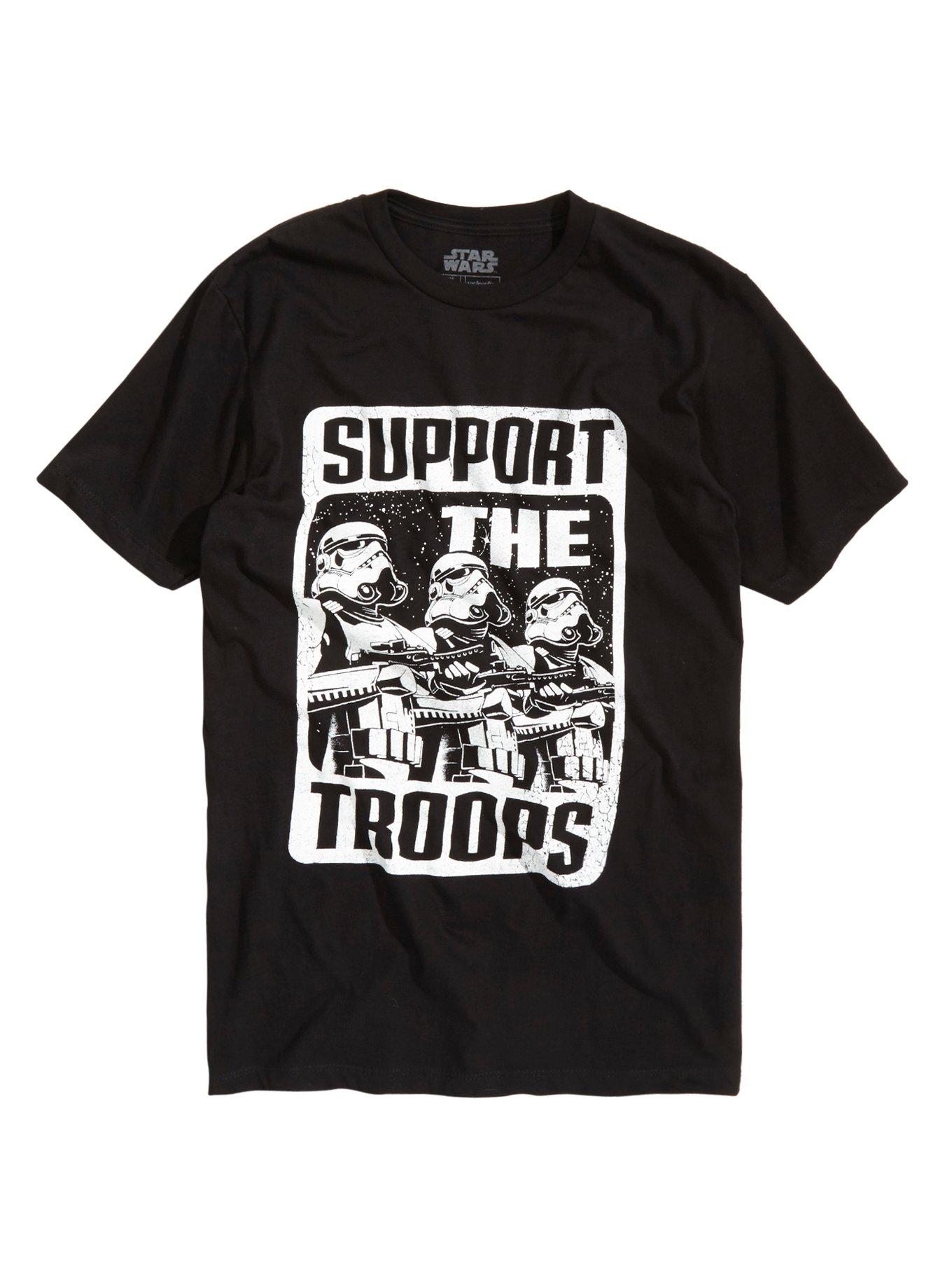 Star Wars Support The Troops Stormtroopers T-Shirt | Hot Topic