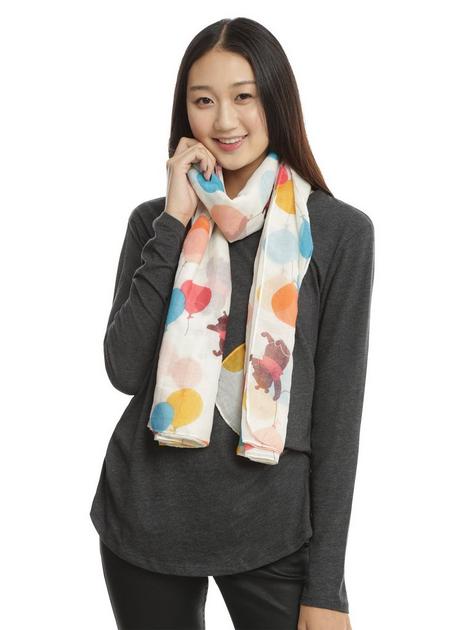 Disney Winnie The Pooh & Balloons Viscose Scarf | Hot Topic