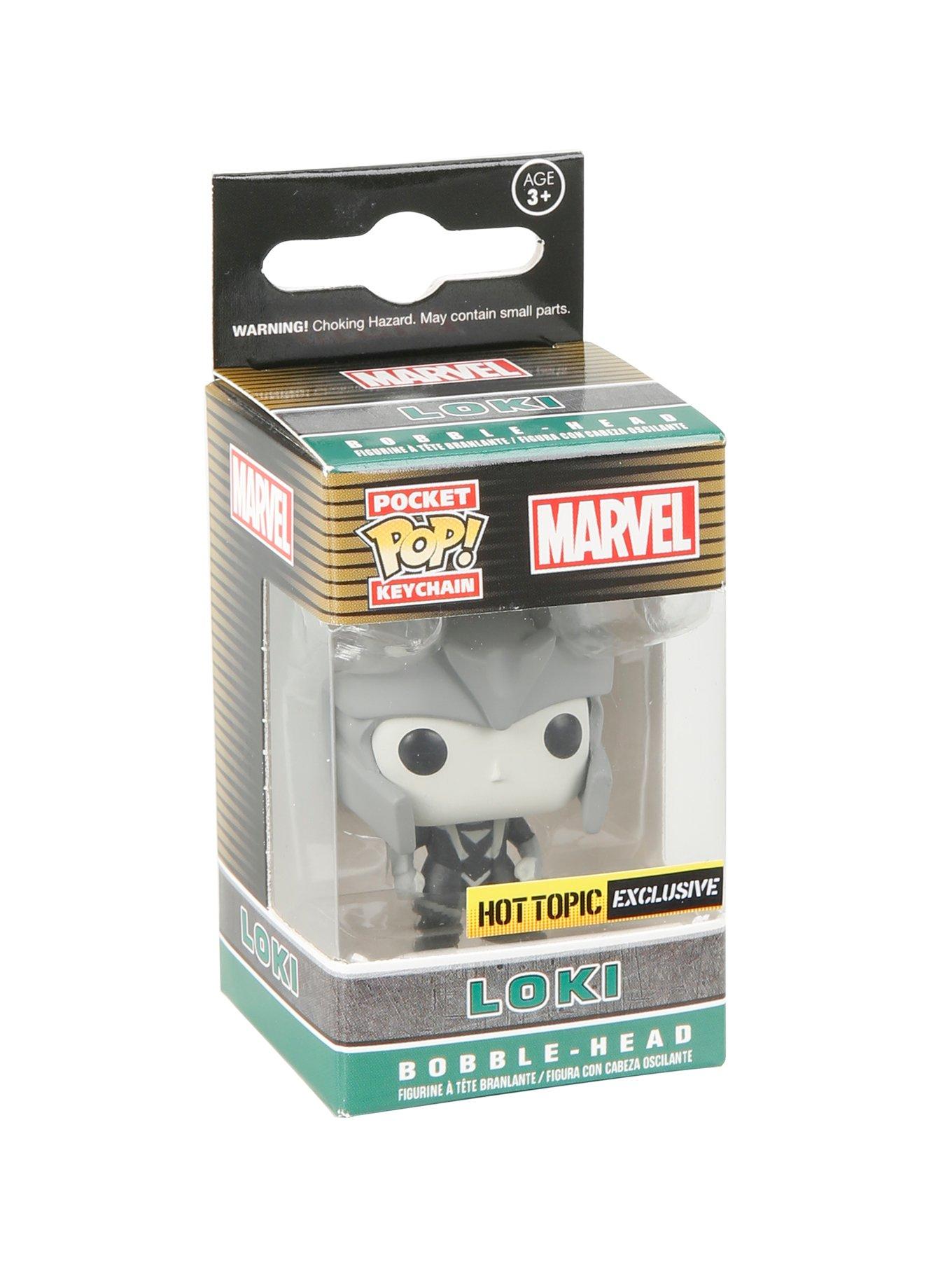 Funko Marvel Pocket Pop! Loki (Tonal) Key Chain Hot Topic Exclusive ...