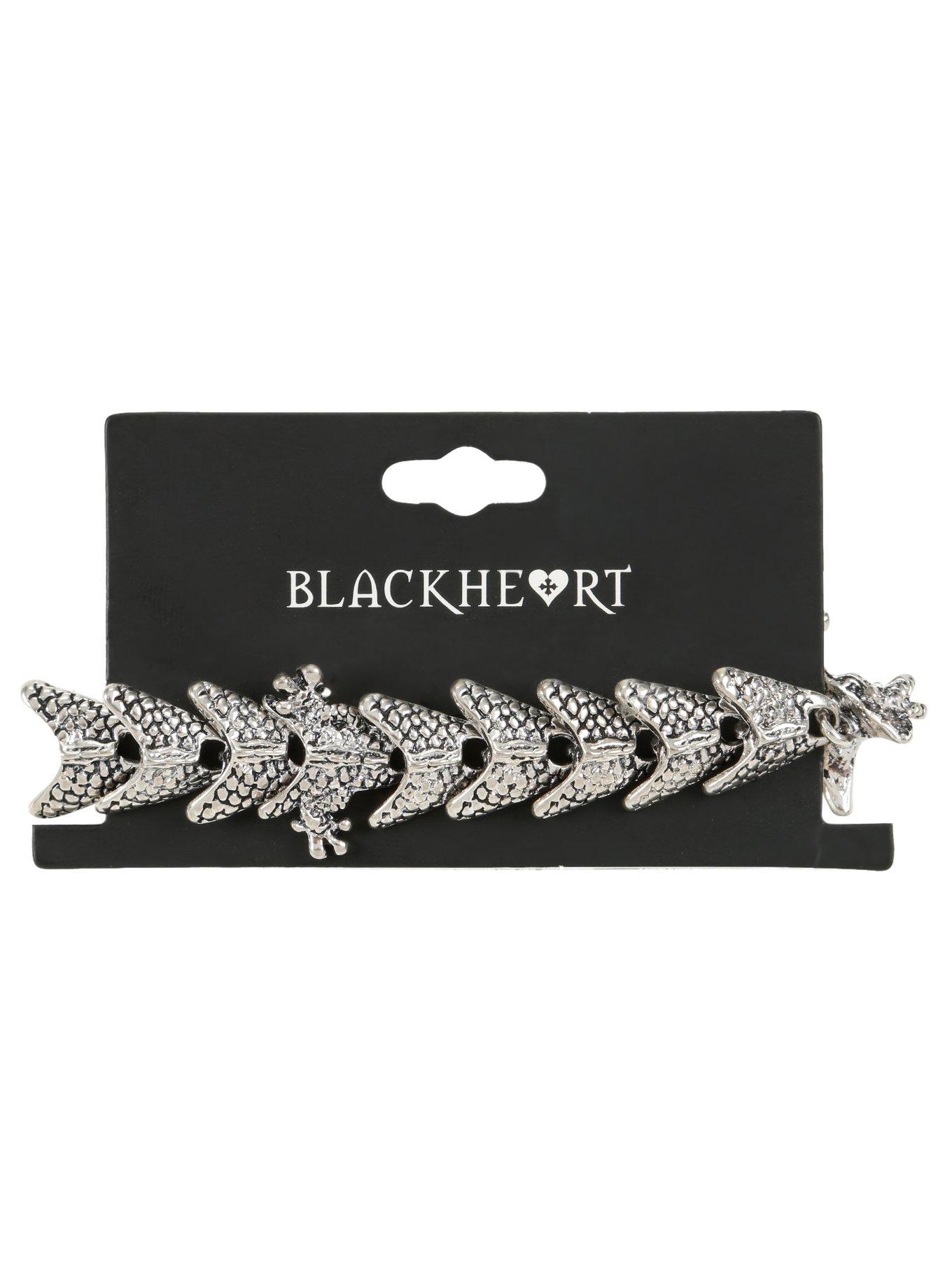 Blackheart Dragon Link Bracelet | Hot Topic