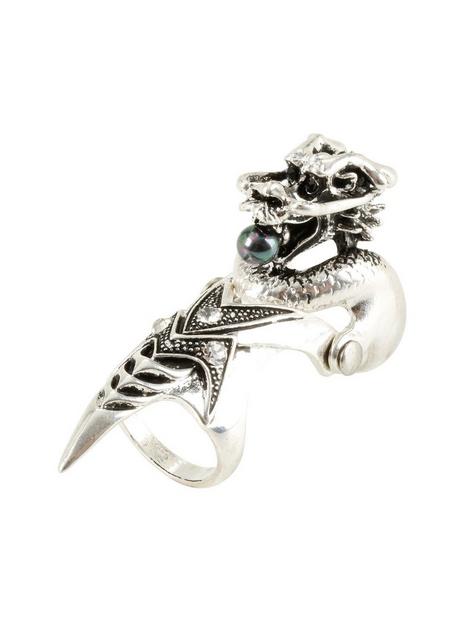 Dragon Full Finger Armor Ring | Hot Topic