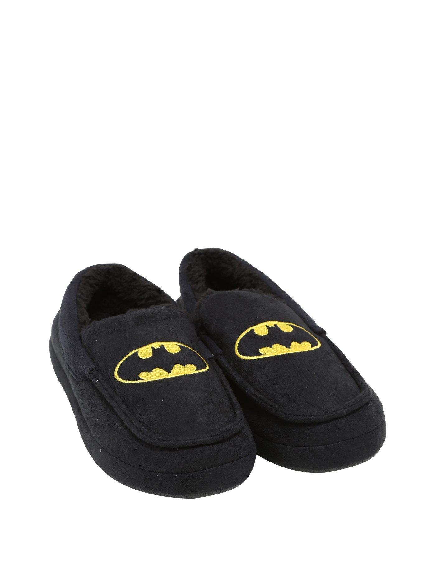 DC Comics Batman Guys Moccassin Slippers | Hot Topic