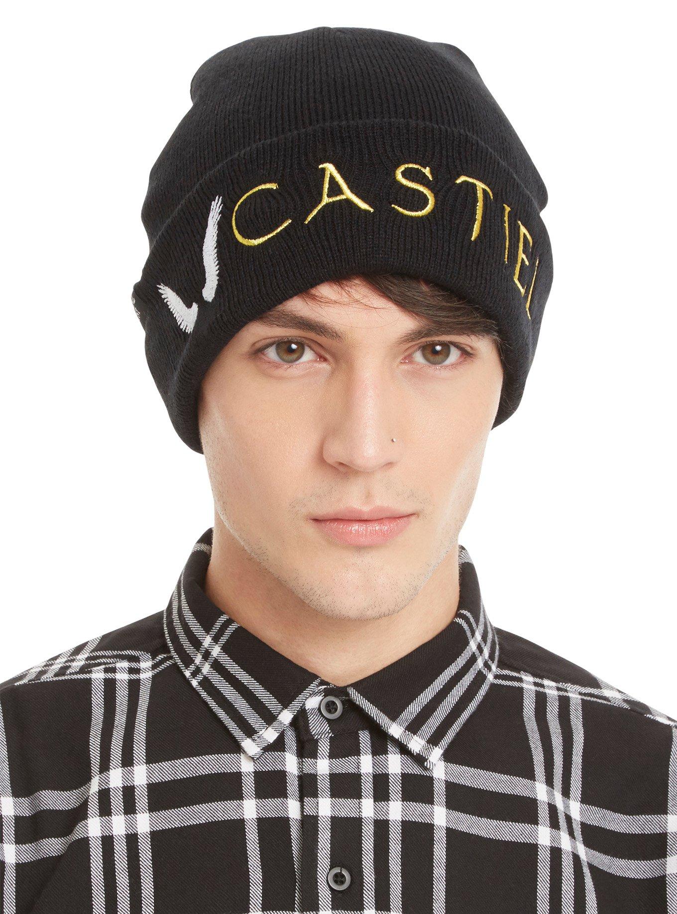 Supernatural Castiel Wings Beanie | Hot Topic