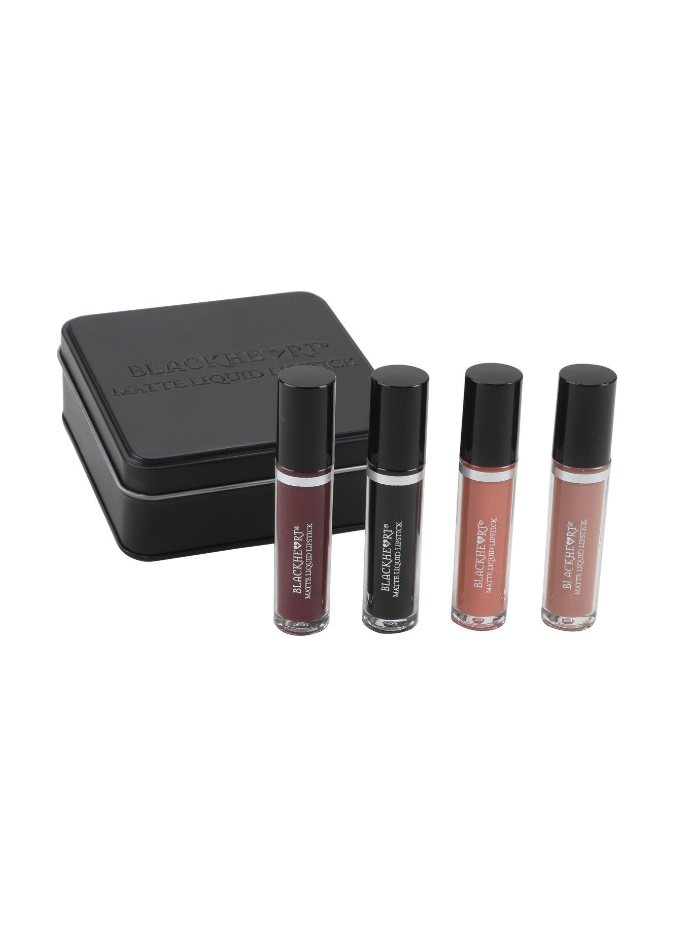 Blackheart Beauty Matte Liquid Lipstick Tin Set | Hot Topic