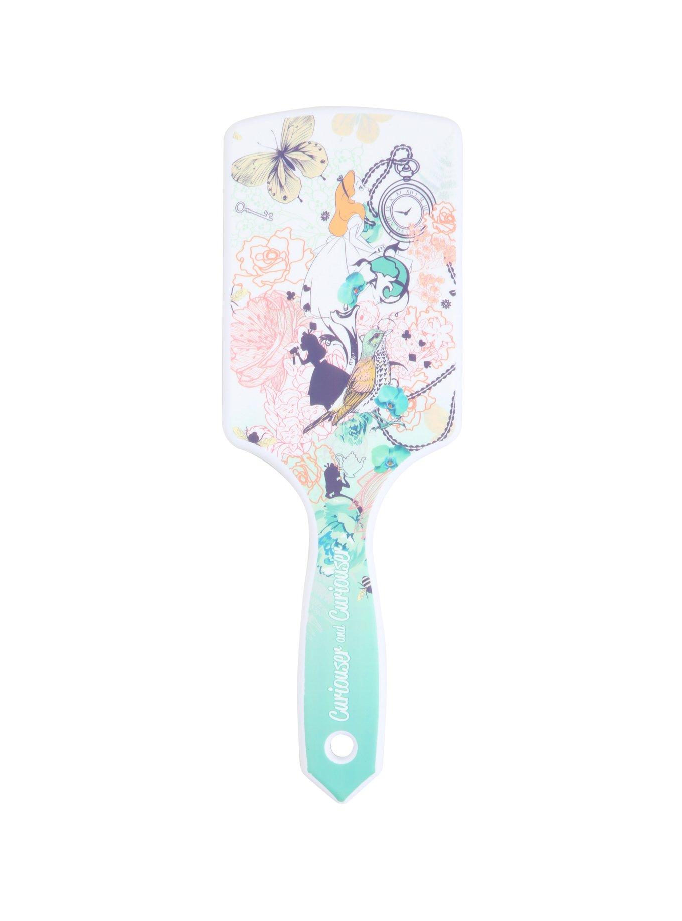 Disney Alice In Wonderland Collage Hair Brush | Hot Topic