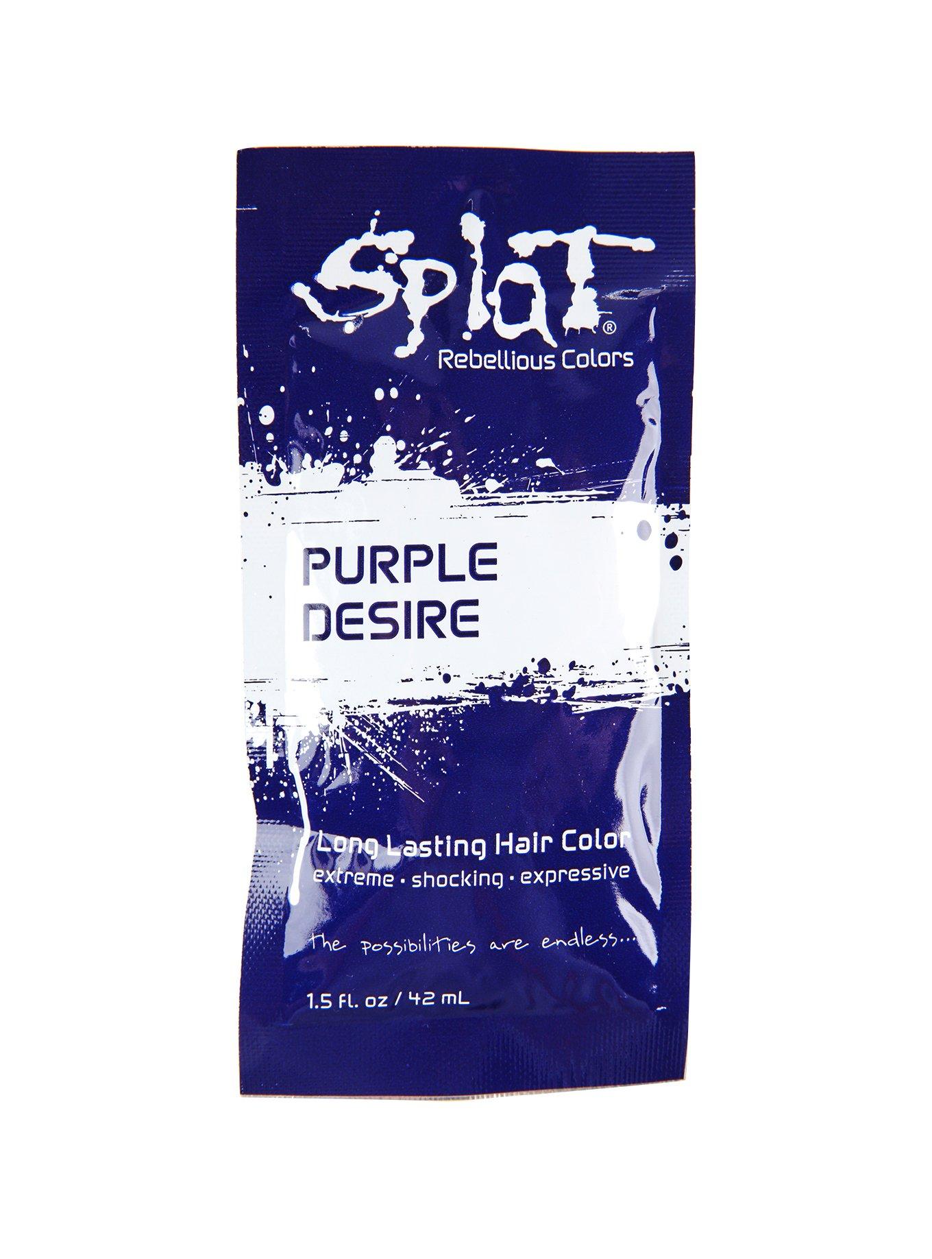 Splat Semi-Permanent Purple Desire Single Hair Dye Packet | Hot Topic