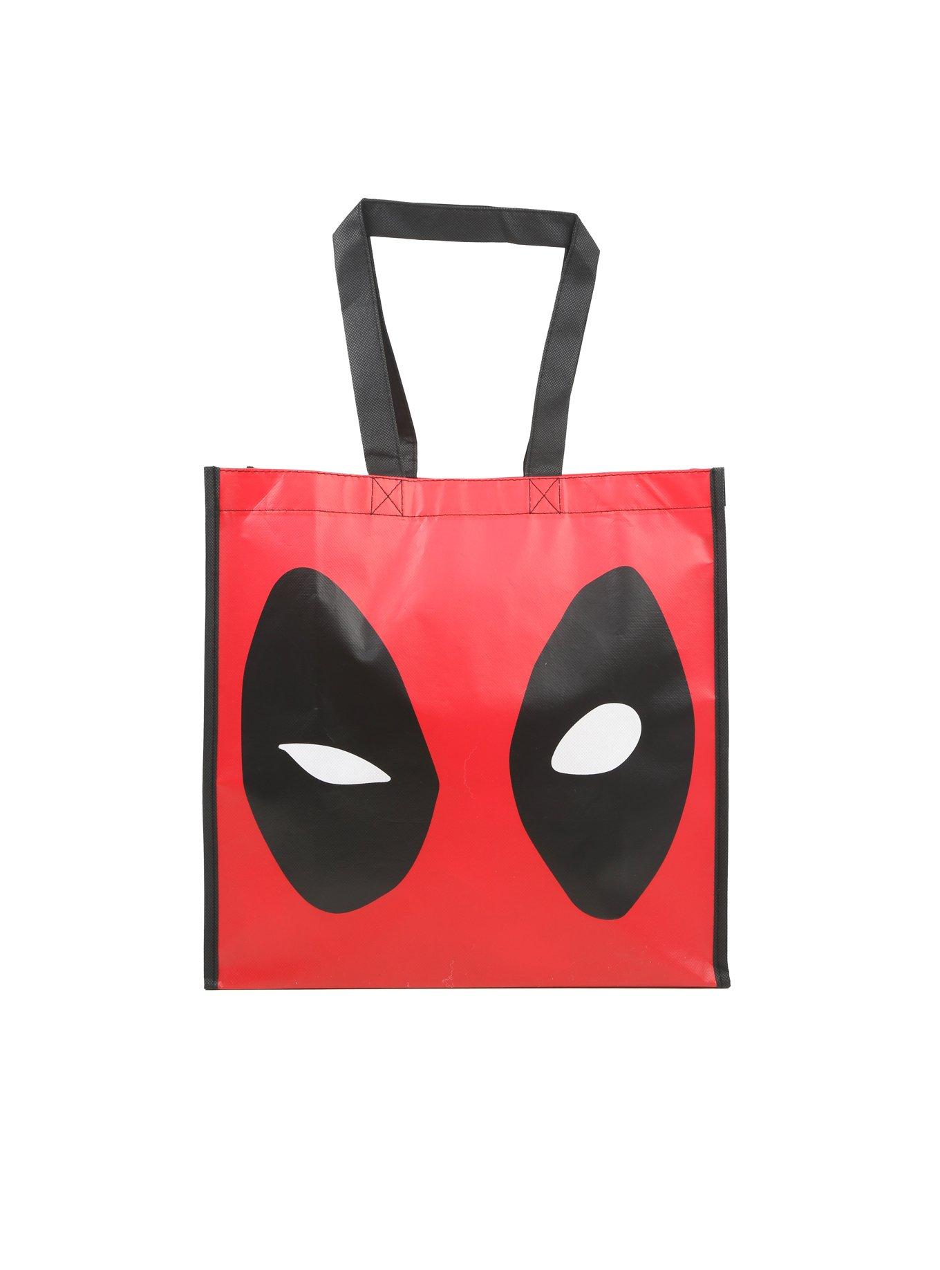 Marvel Deadpool Mask Reusable Tote | Hot Topic