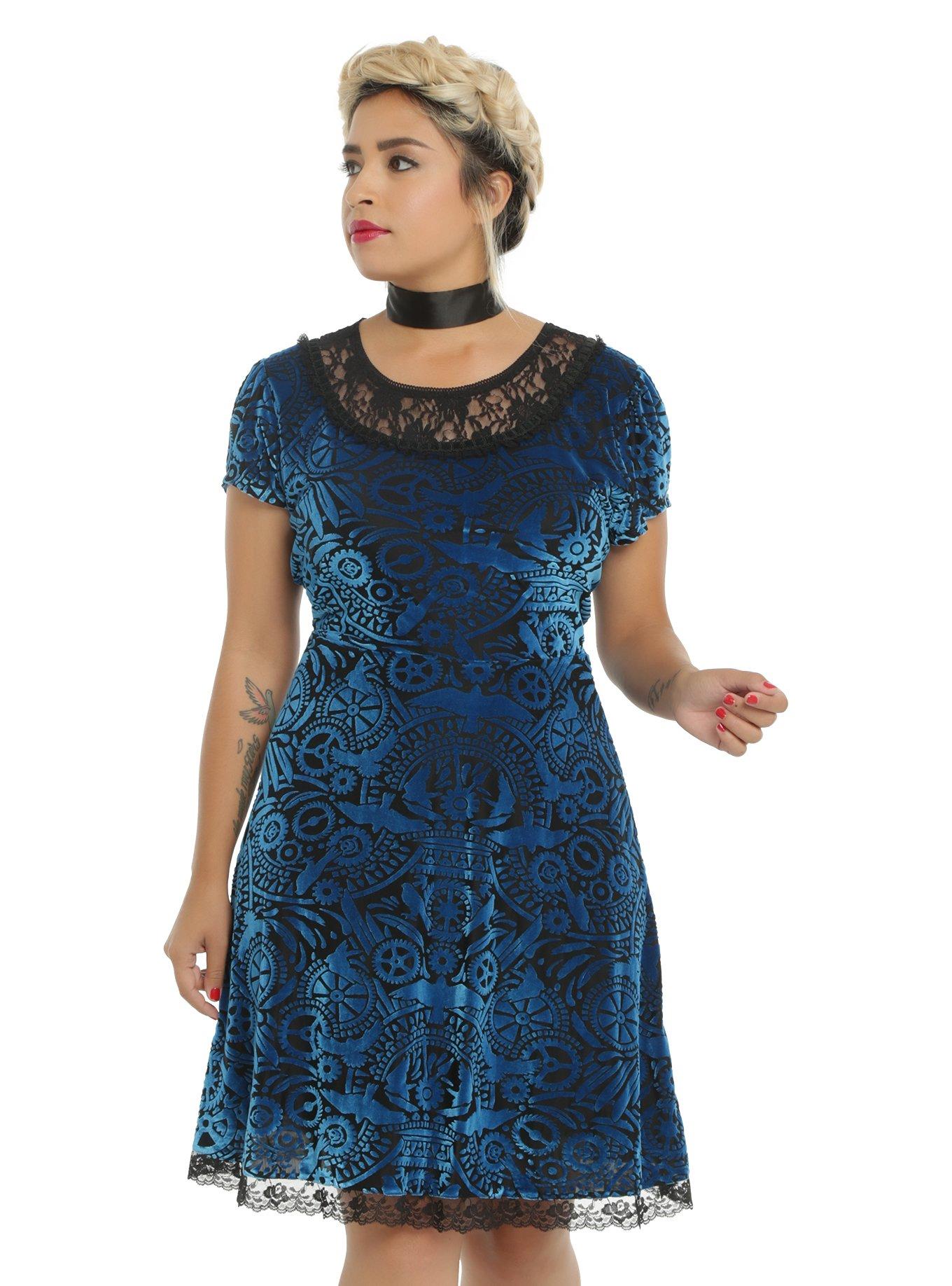 Miss Peregrine's Home For Peculiar Children Burnout Velvet Dress Plus ...