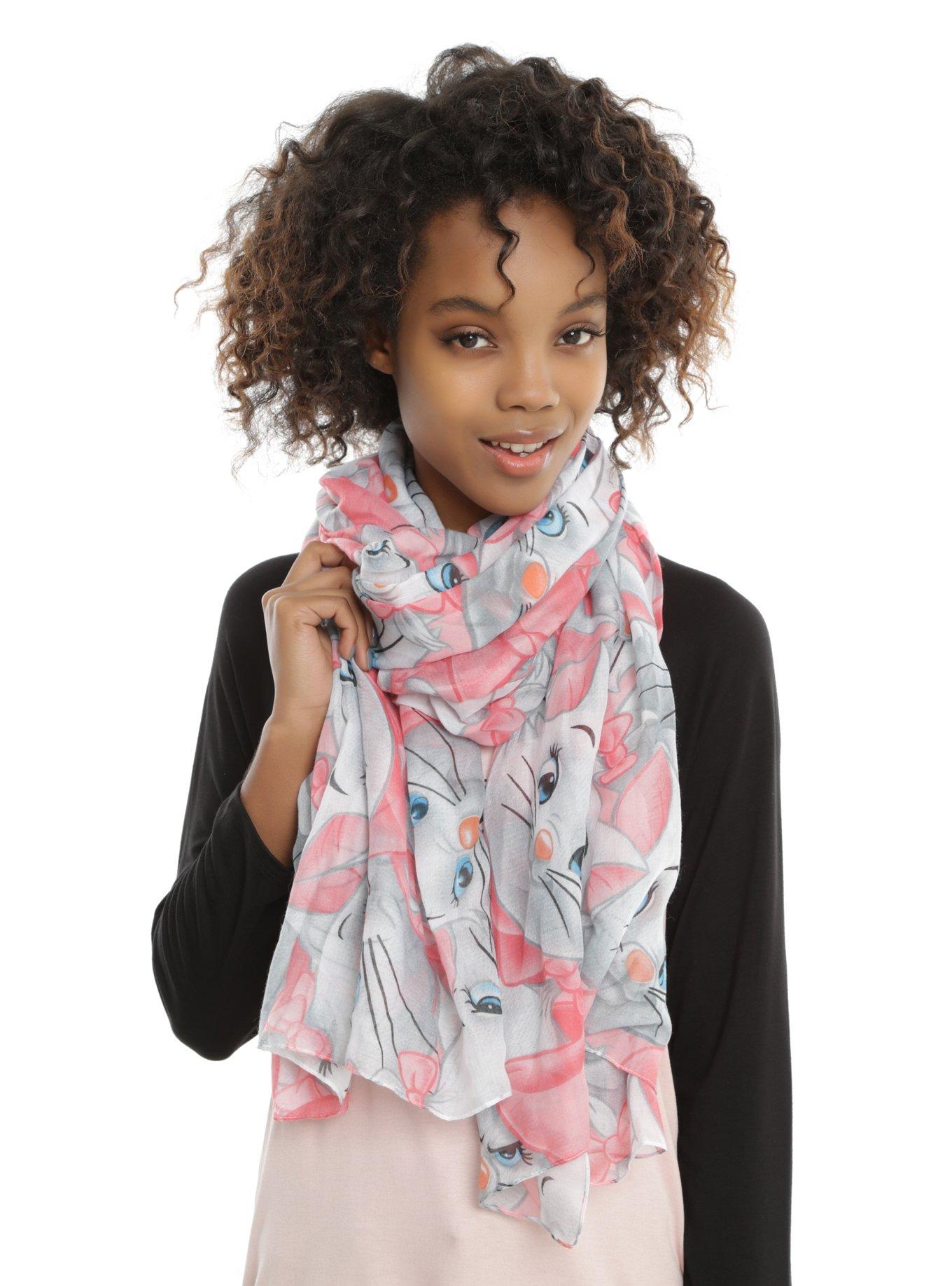 Disney The Aristocats Marie Print Oblong Scarf | Hot Topic