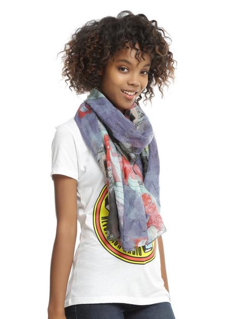Disney The Little Mermaid Characters Print Oblong Scarf | Hot Topic
