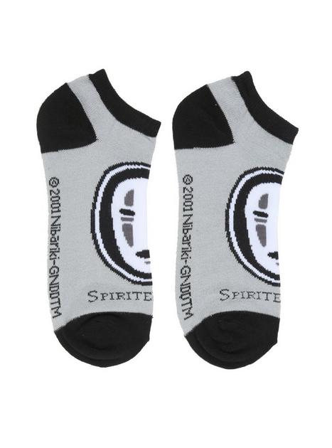 Studio Ghibli Spirited Away No-Face No-Show Socks | Hot Topic