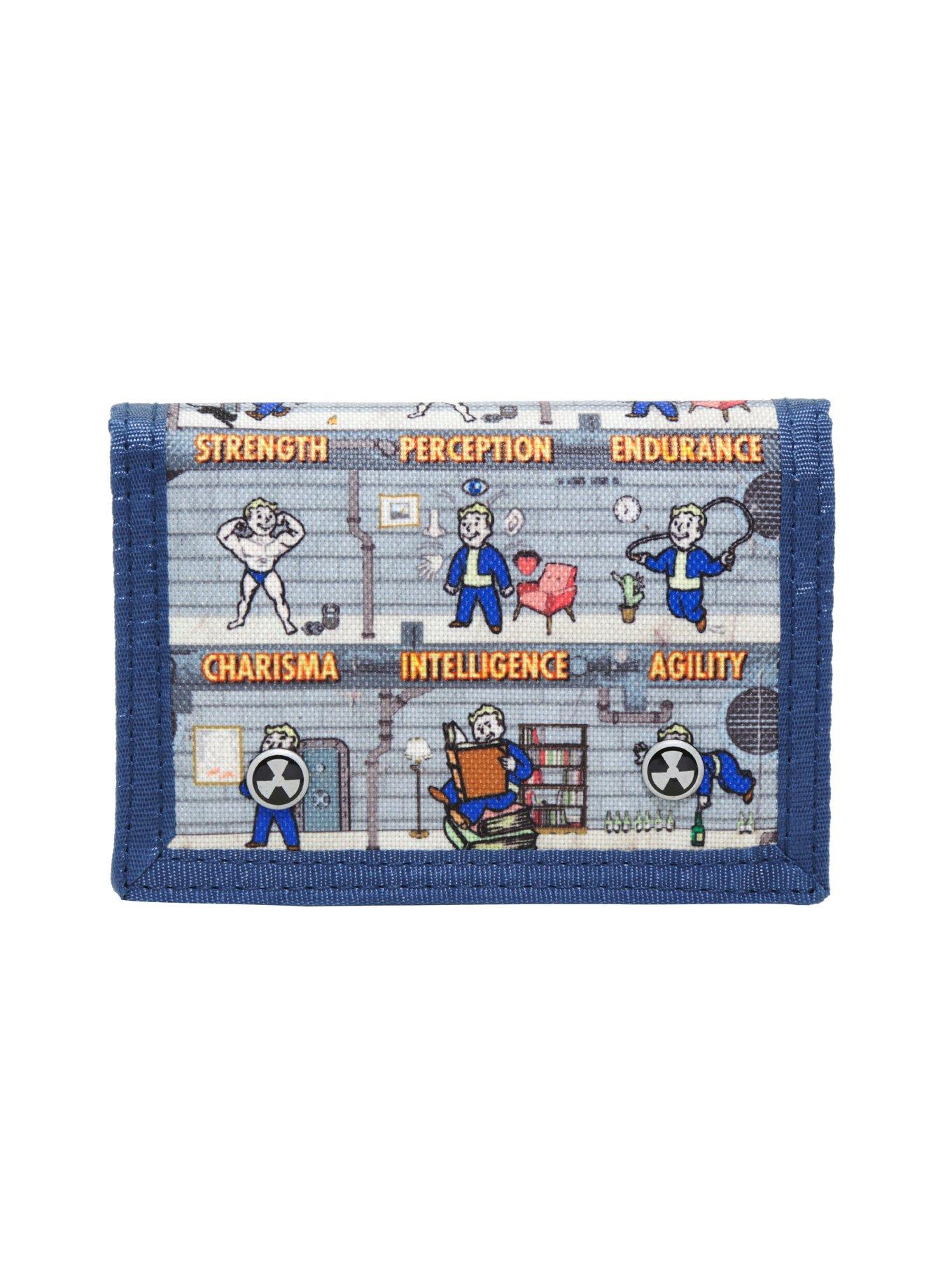 Fallout 4 Attributes Wallet | Hot Topic