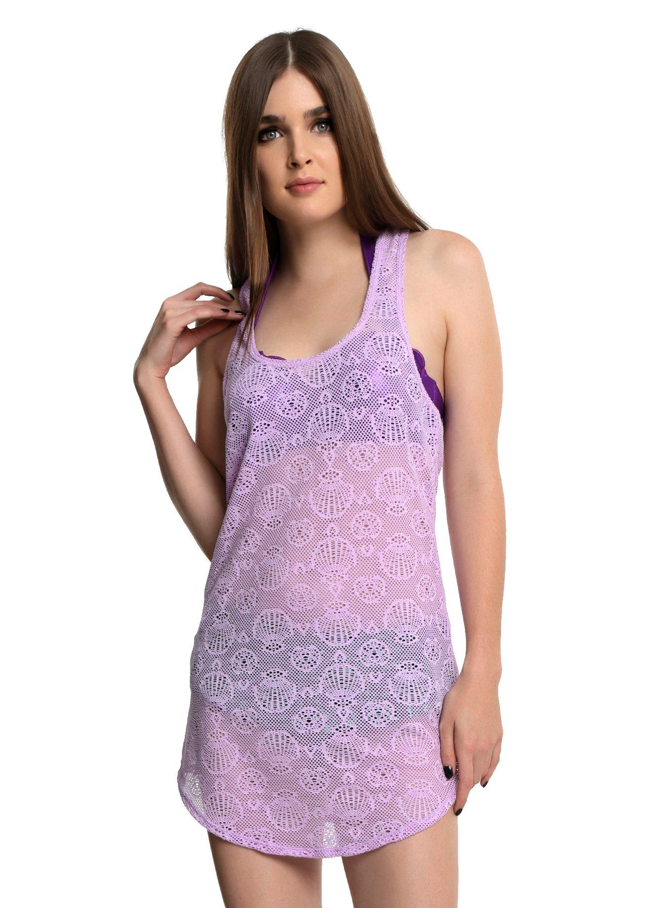 Mermaid Lavender Beach Swim Cover Up | Hot Topic