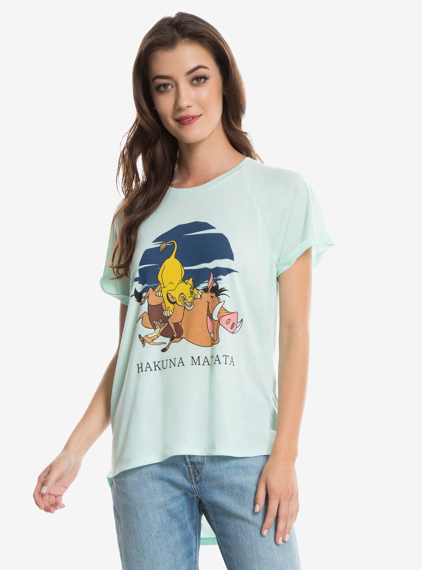 Disney The Lion King Pumba Pile Womens Tee | BoxLunch