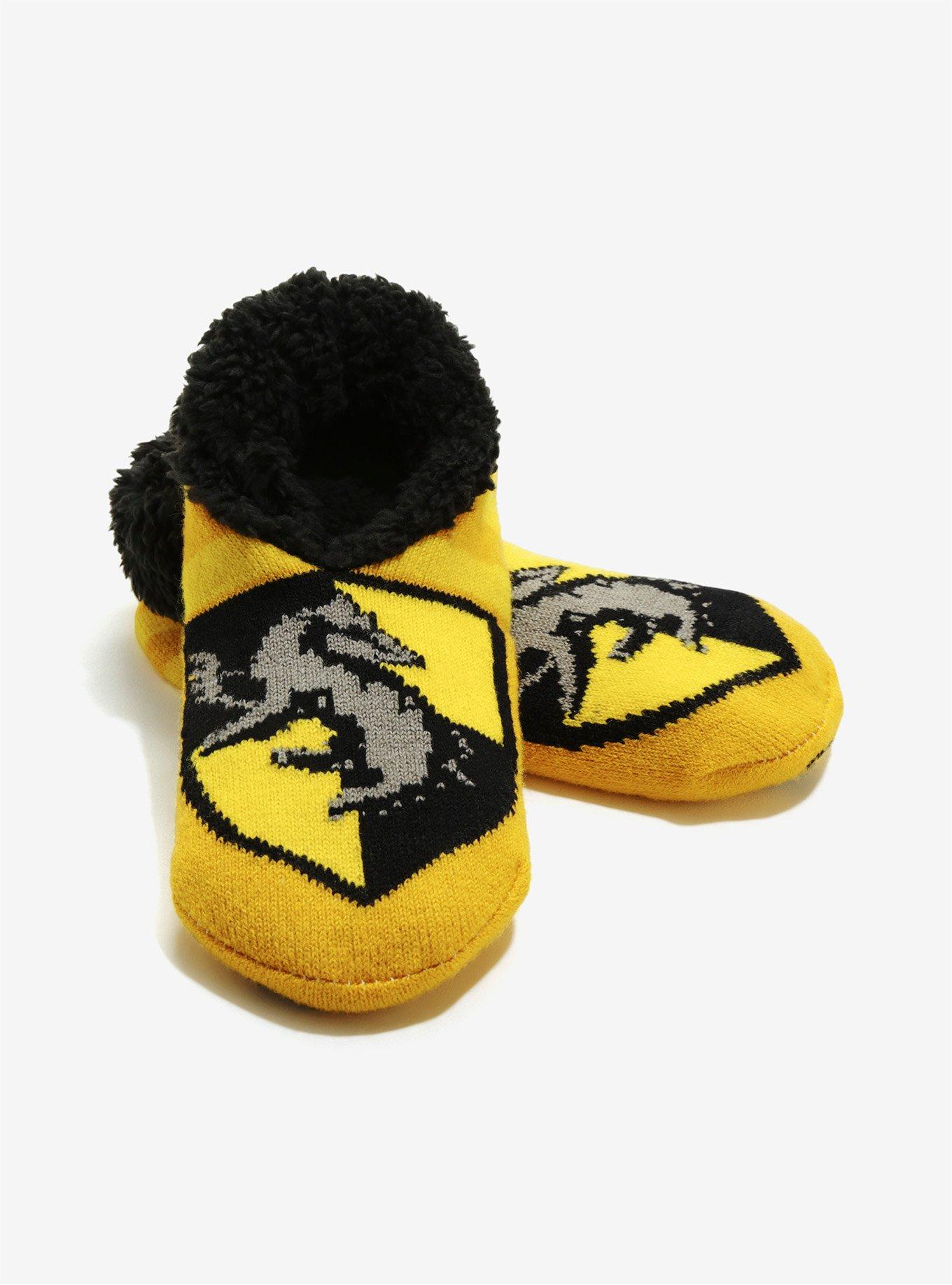 Harry Potter Hufflepuff Cozy Slippers | BoxLunch