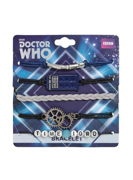 Doctor Who Time Lord Bracelet Set | Hot Topic