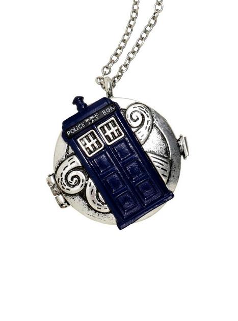 Doctor Who TARDIS Compass Necklace | Hot Topic