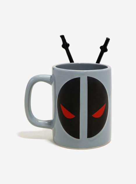 Marvel Deadpool Mug And Spoon Set | BoxLunch