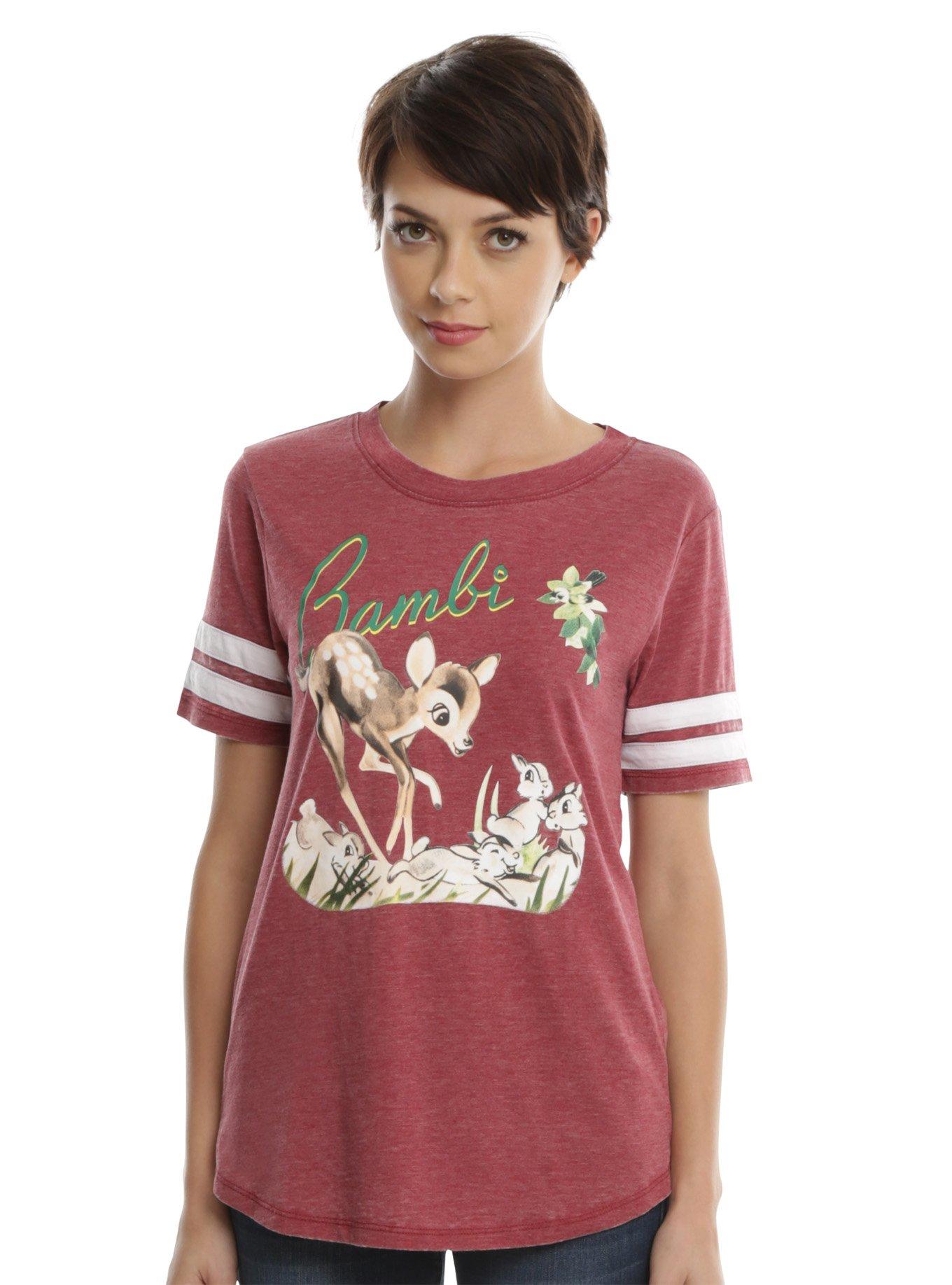 Disney Bambi Girls Athletic T-Shirt | Hot Topic