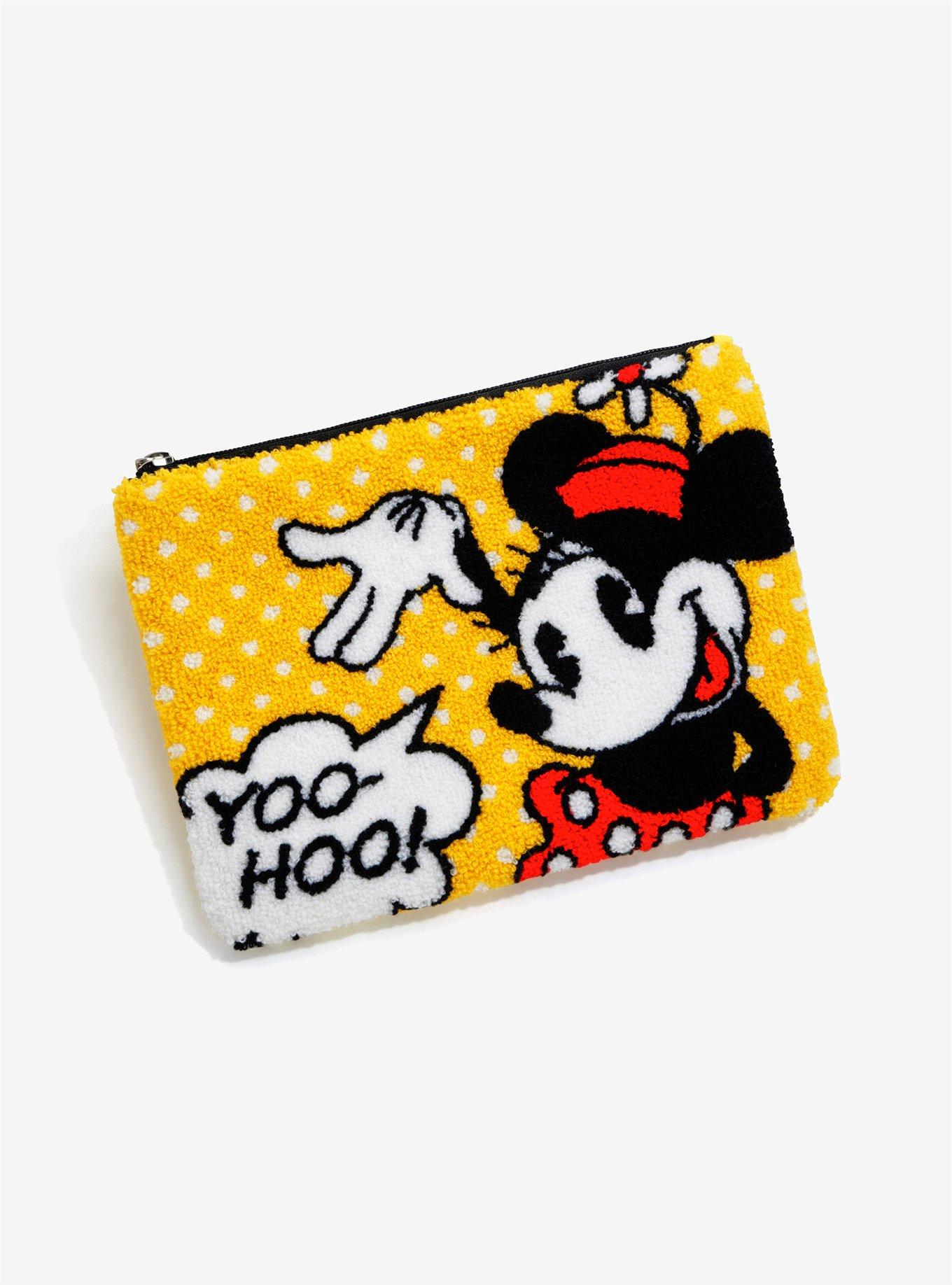 Loungefly Disney Minnie Mouse Chenille Pouch | BoxLunch