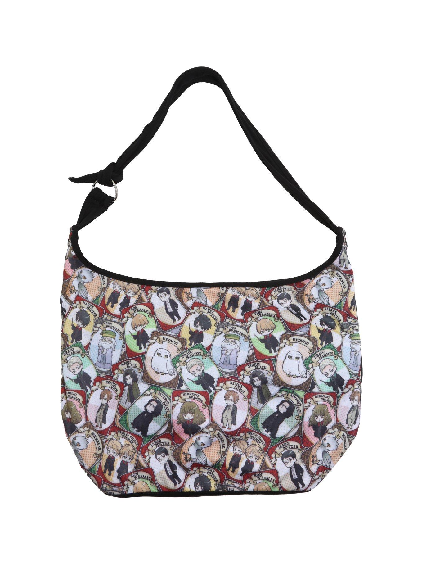 Harry Potter Chibi Card Hobo Bag | Hot Topic