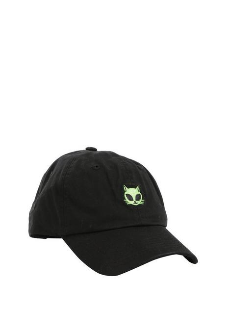 Alien Cat Curve Brim Hat | Hot Topic