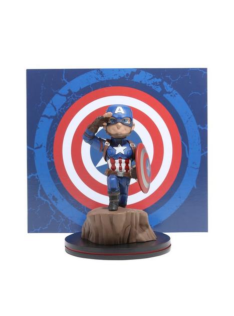 Marvel Captain America: Civil War Captain America Q-Fig Figure | Hot Topic
