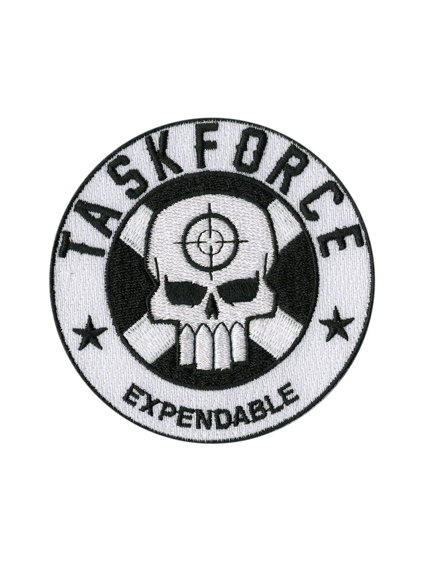 DC Comics Suicide Squad Task Force X Iron-On Patch | Hot Topic