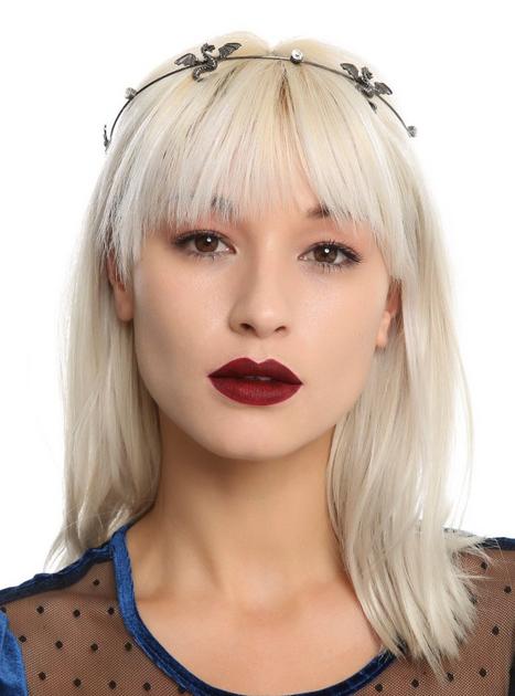 Hematite Dragon Rhinestone Crown | Hot Topic