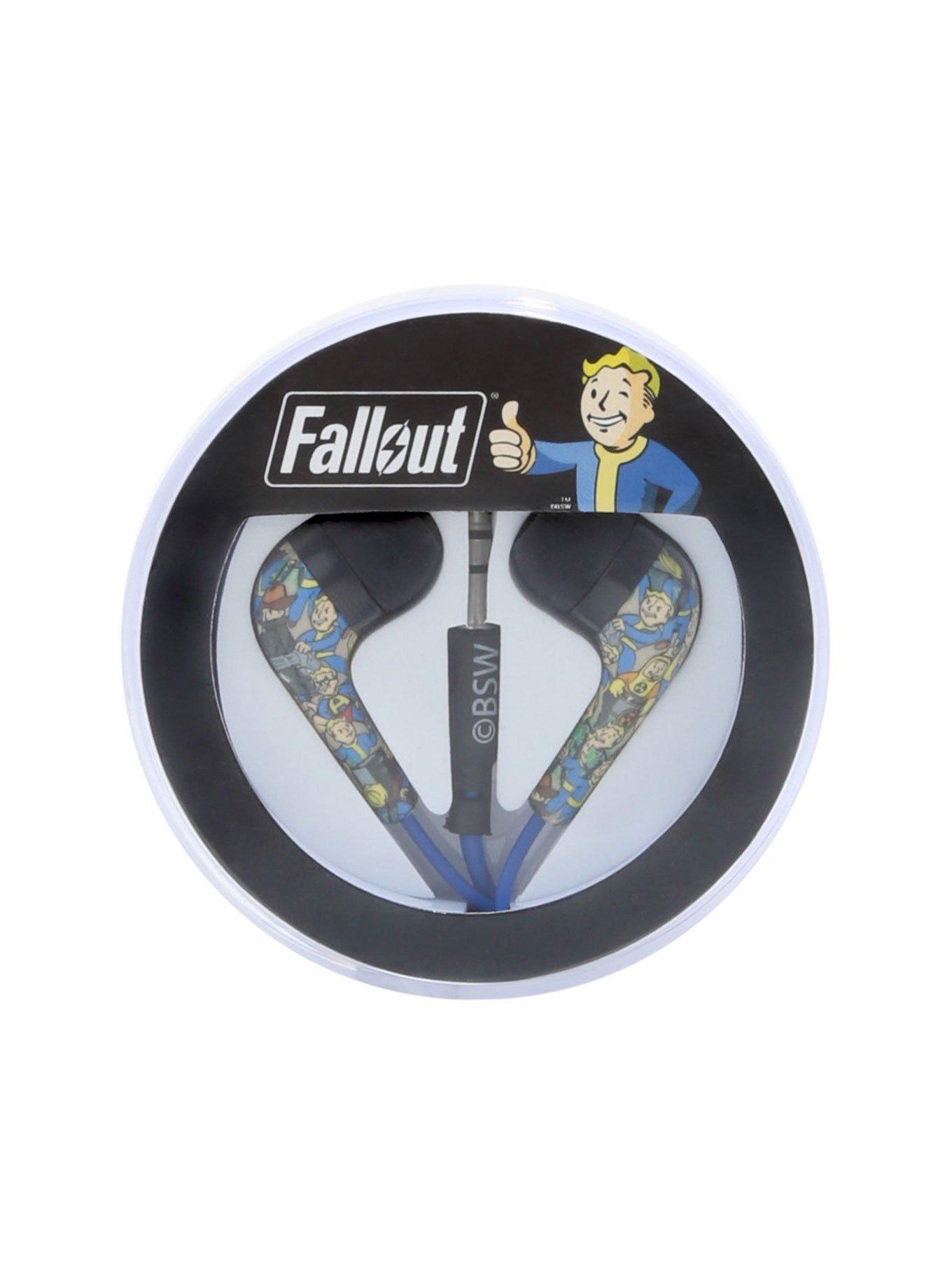 Fallout Vault Boy Earbuds | Hot Topic