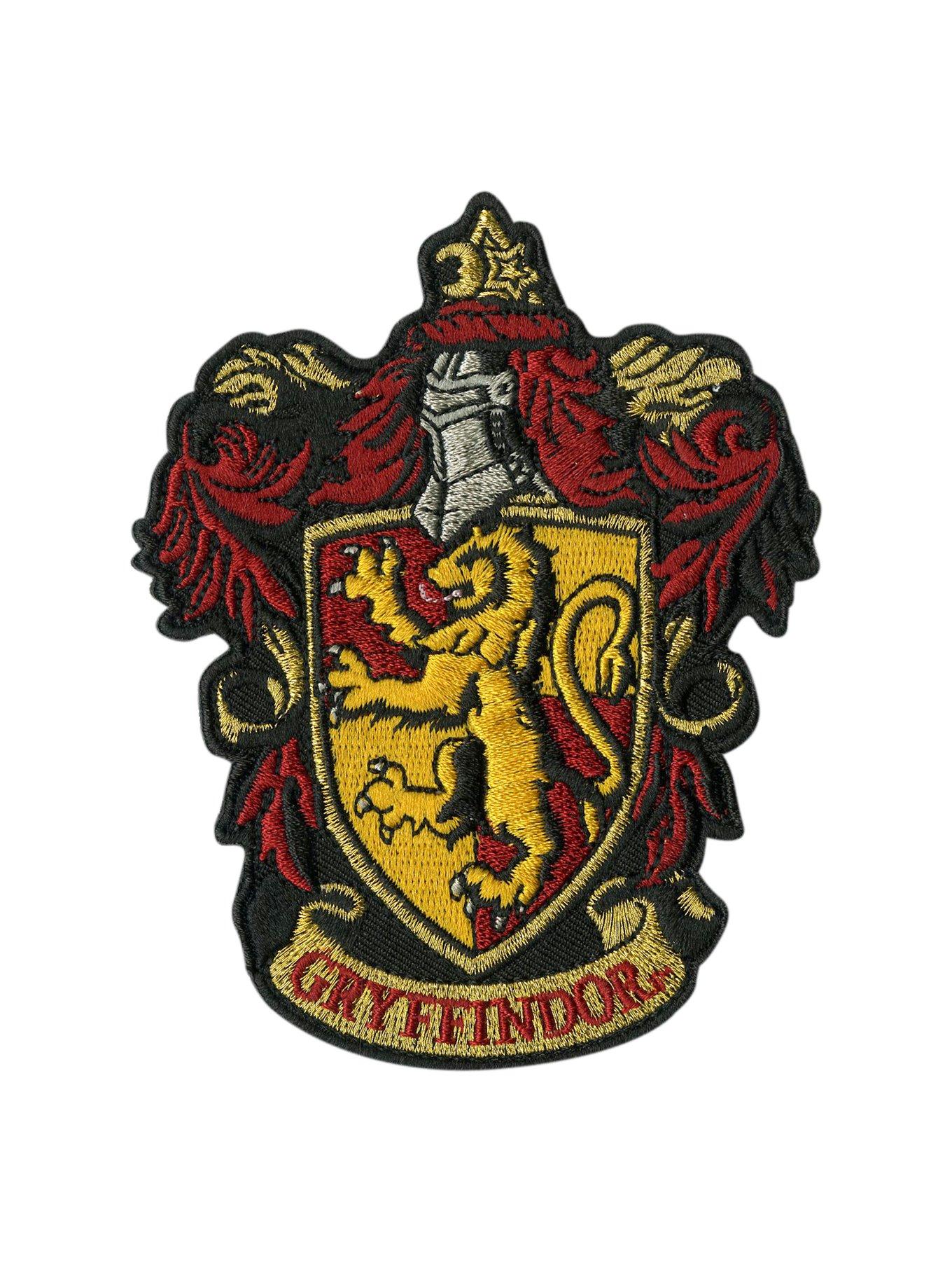 Harry Potter Gryffindor Crest Iron-On Patch | Hot Topic