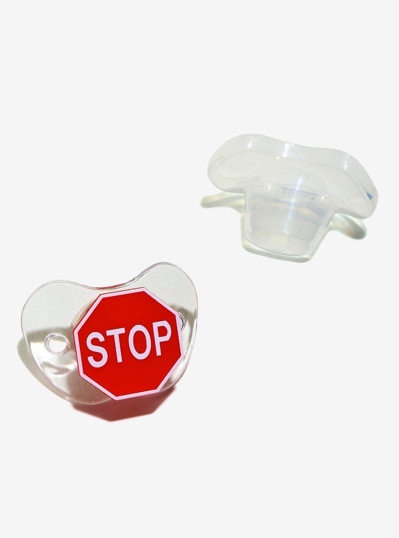 Stop Sign Pacifier | BoxLunch