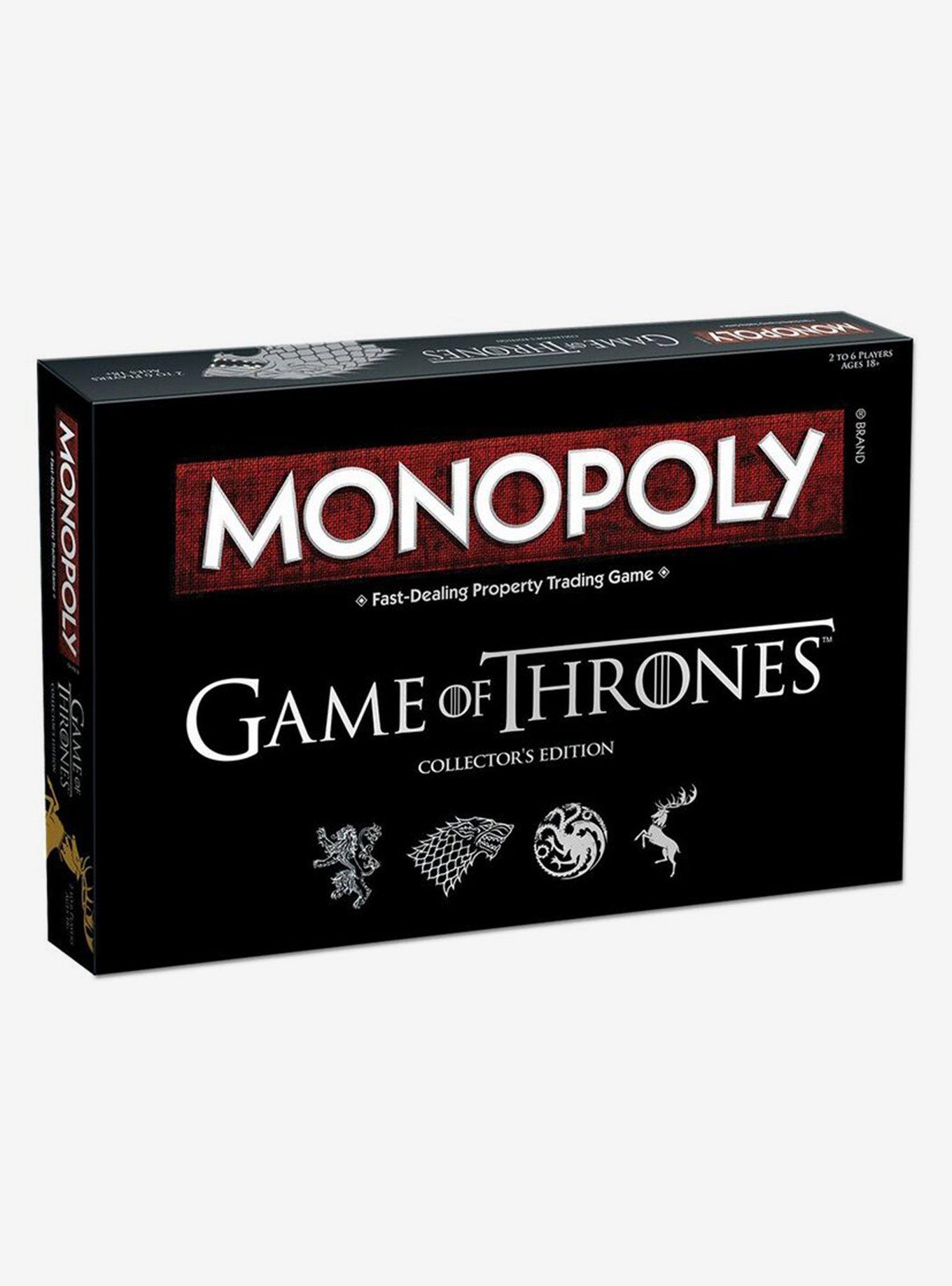 Game Of Thrones Collector's Edition Monopoly | BoxLunch