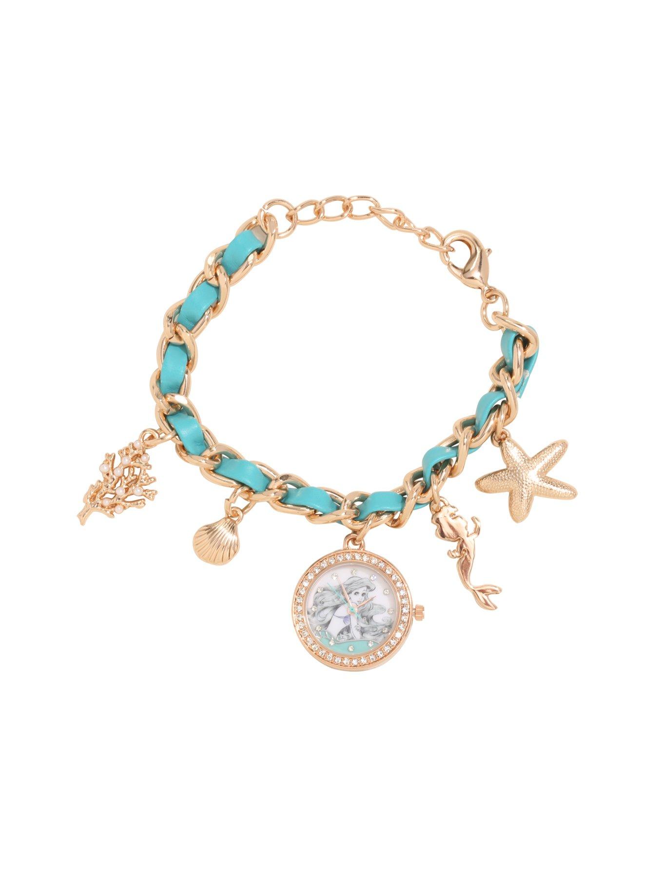 Disney The Little Mermaid Ariel Charm Watch | Hot Topic