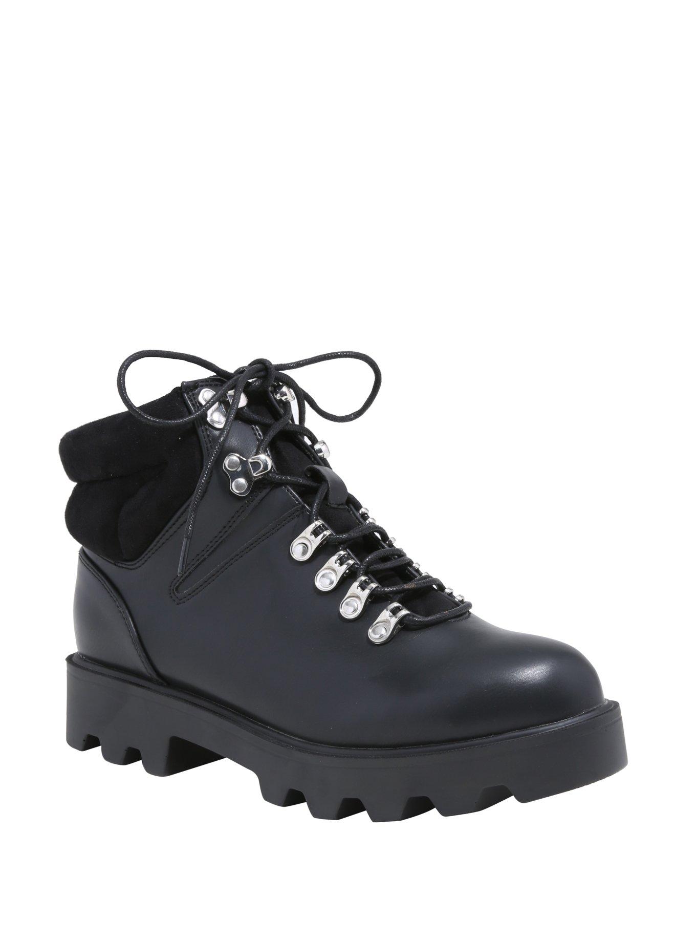 Black Ankle Work Booties | Hot Topic