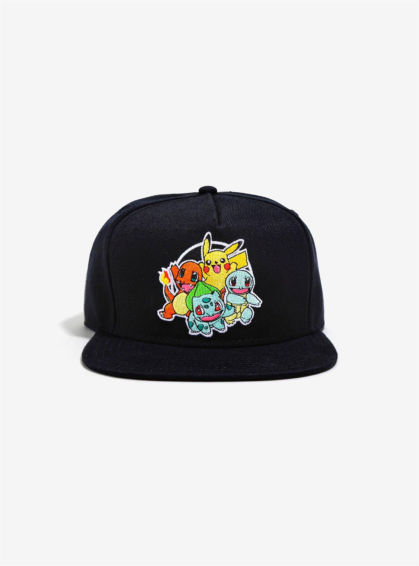 Pokémon Starters Snapback Hat | BoxLunch