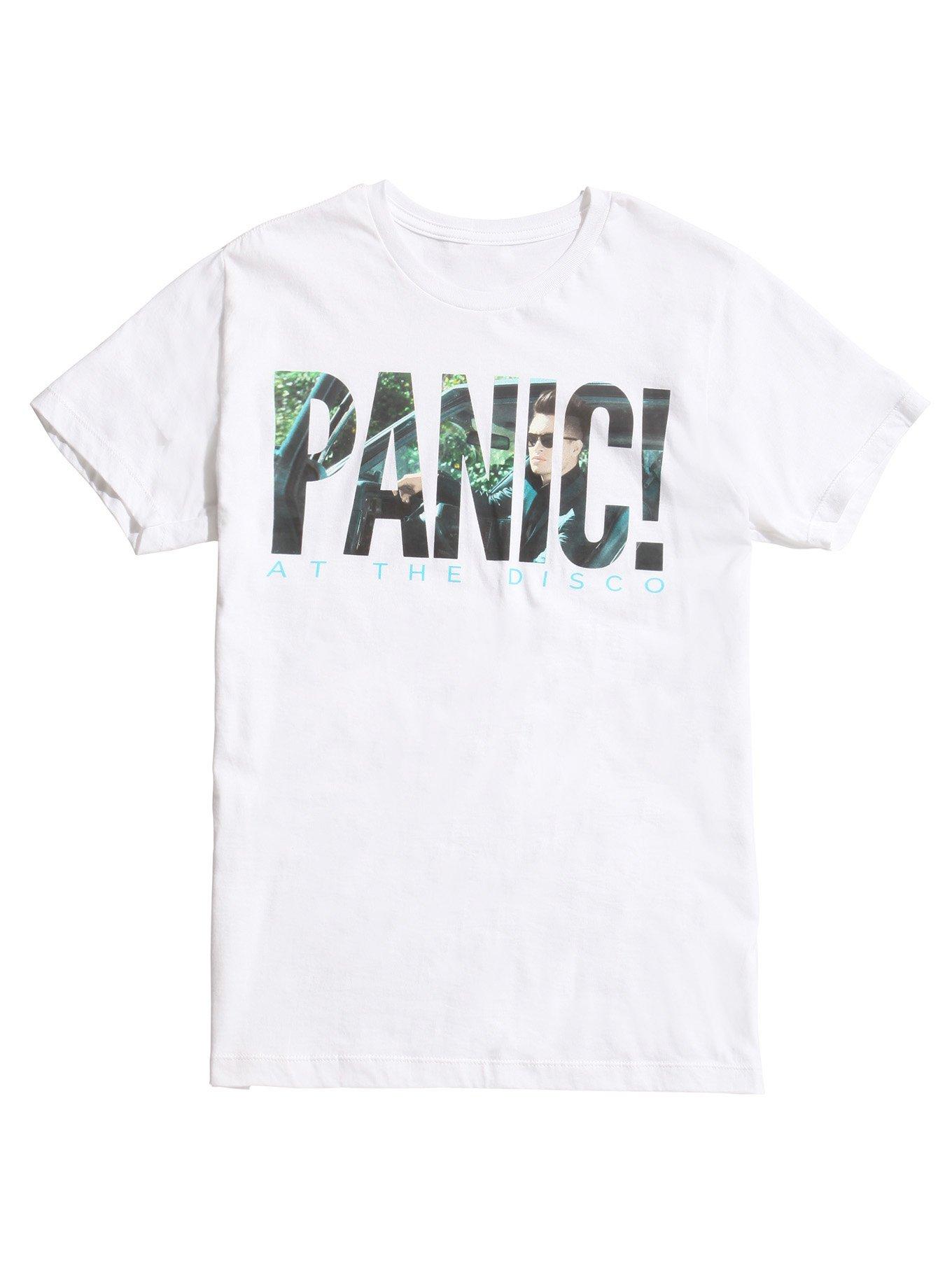 Panic! At The Disco Photo Fill Logo T-Shirt | Hot Topic