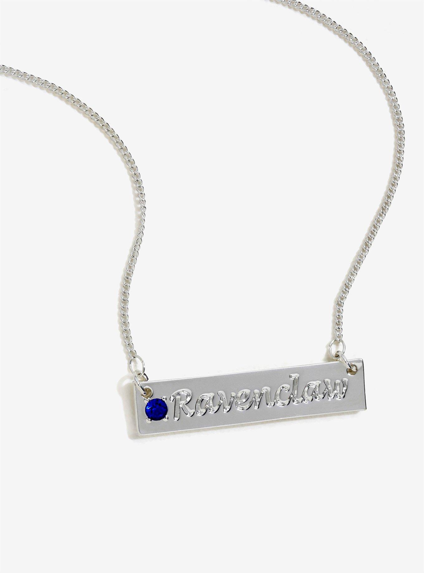 Harry Potter Silver Ravenclaw Bar Necklace | BoxLunch