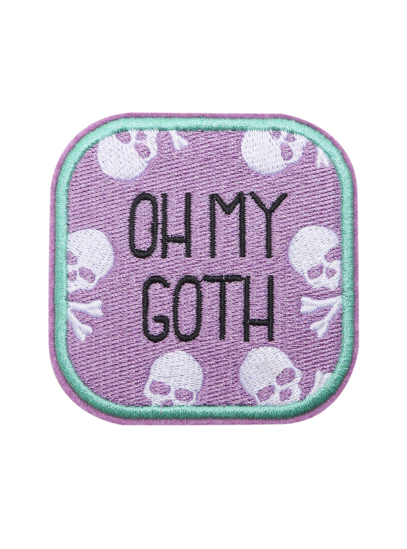 Oh My Goth Skulls Patch | Hot Topic