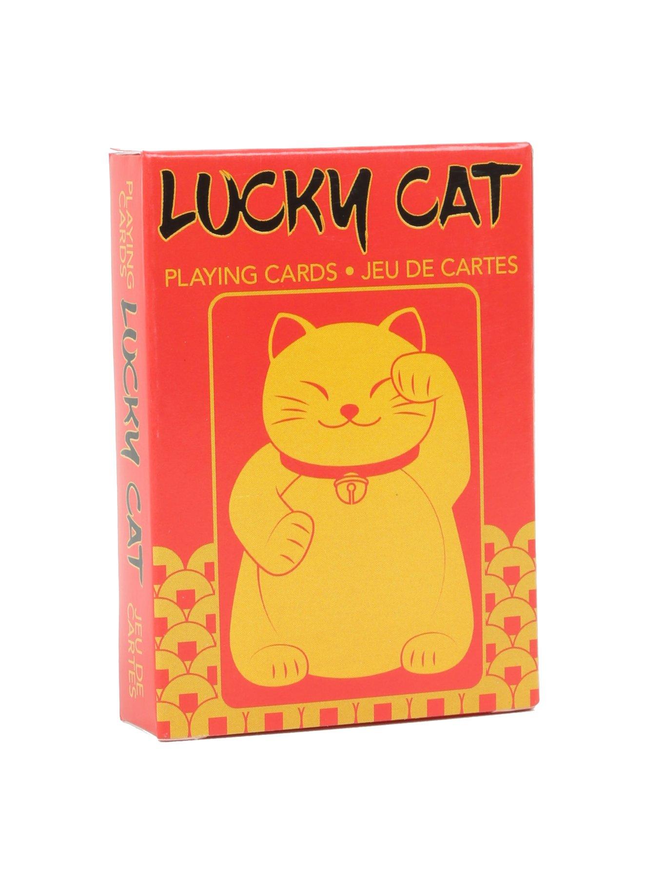 Lucky Cat Playing Cards | Hot Topic
